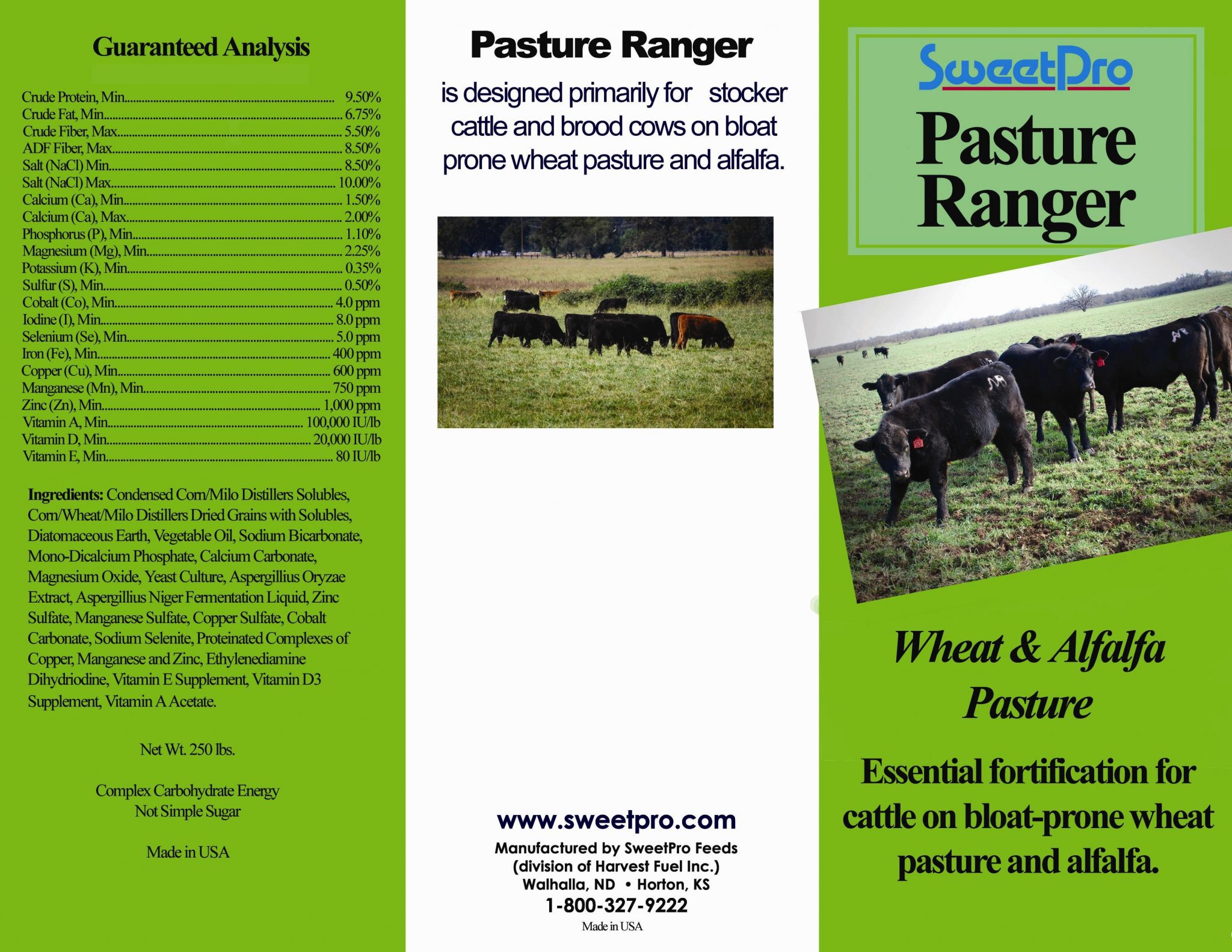SweetPro – Pasture Ranger (Garlic Option Available) – Agape Distributors