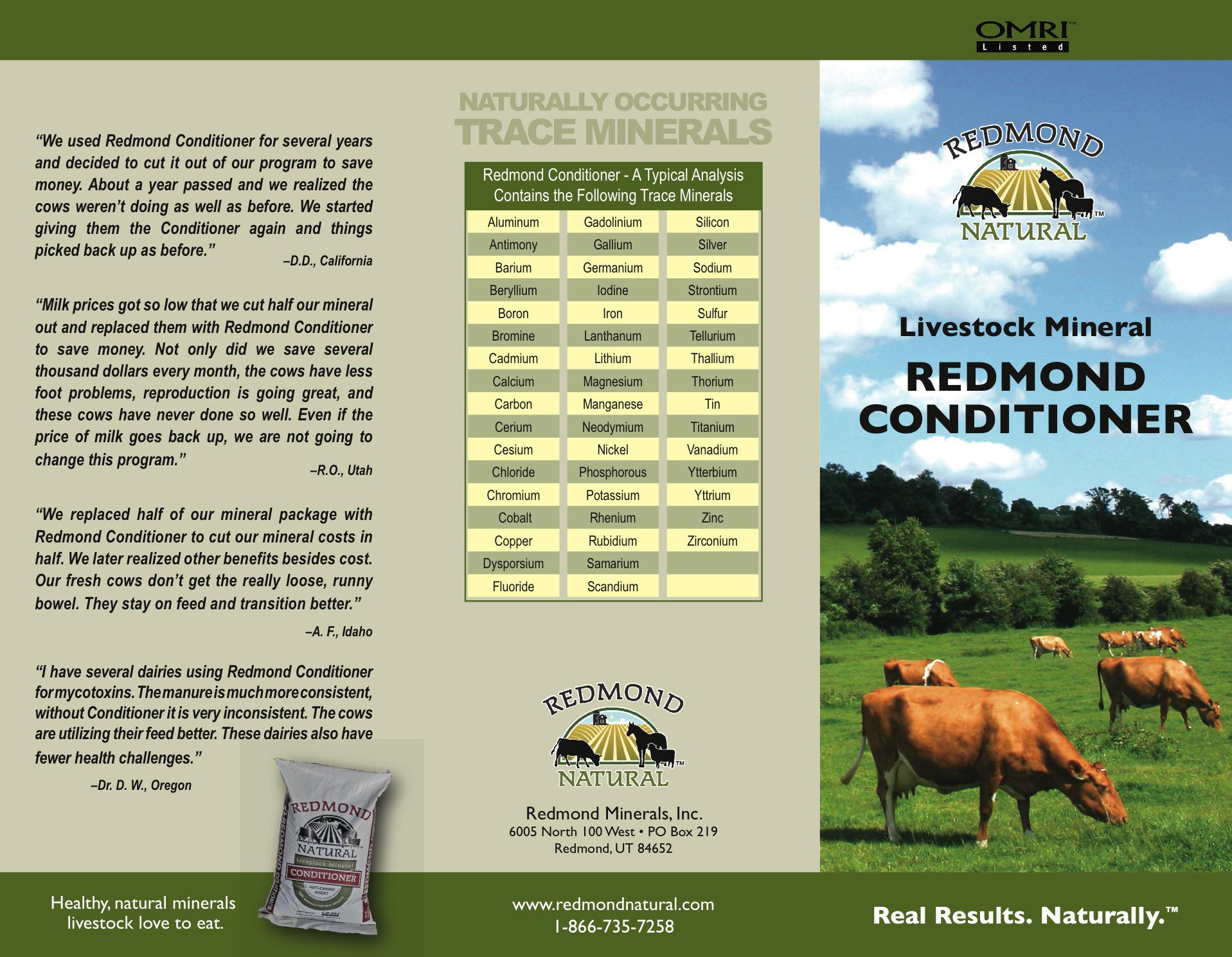 Redmond – Conditioner – Agape Distributors
