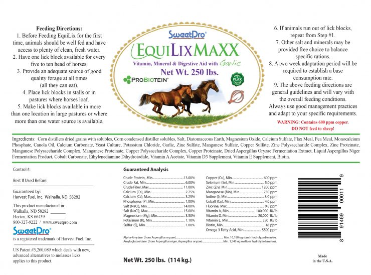 EquiLixMaxx (Comes with Garlic) – Agape Distributors